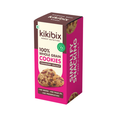 Healthy Cookies | Buy Healthy Snacks Online India – Kikibix